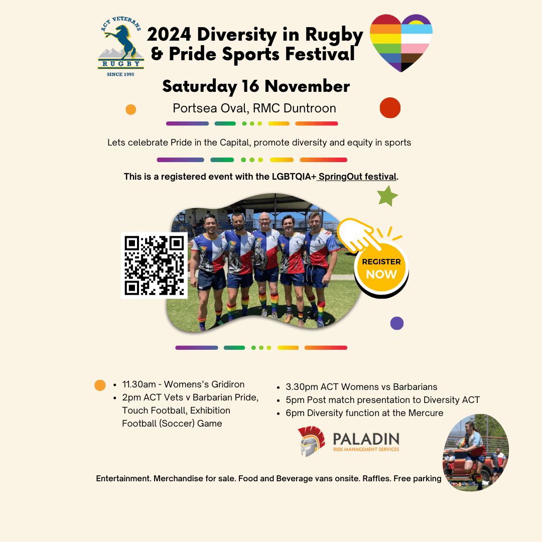 2024 Diversity in Rugby & Pride Sports Festival locked in for the ...